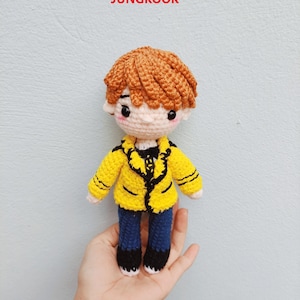 BTS Crochet, Bts Doll, Stuffed Bts, BTS Plush, BTS Amigurumi, Custom ...
