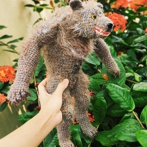 Werewolf Crochet, Werewolf Amigurumi ,werewolf Plushie, Custom Pet ...