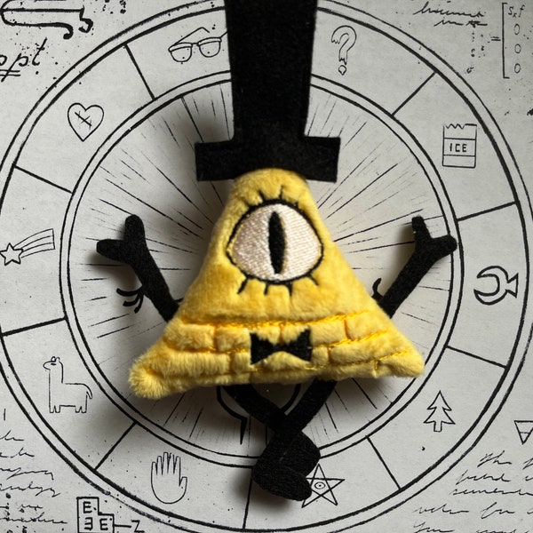 Bill Cipher Plush - Etsy