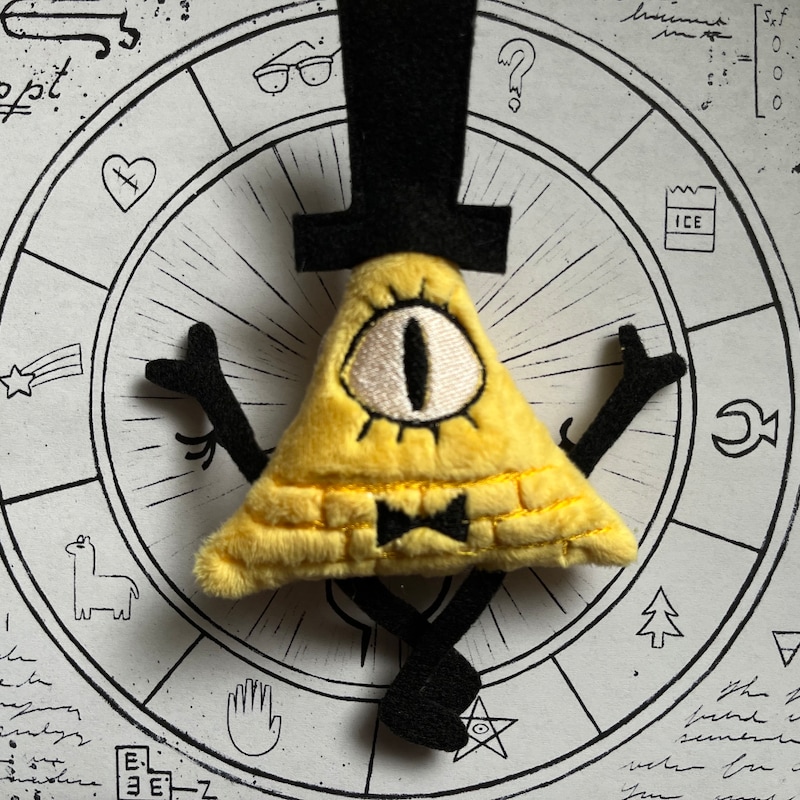 Baby Bill Cipher Plush - Etsy