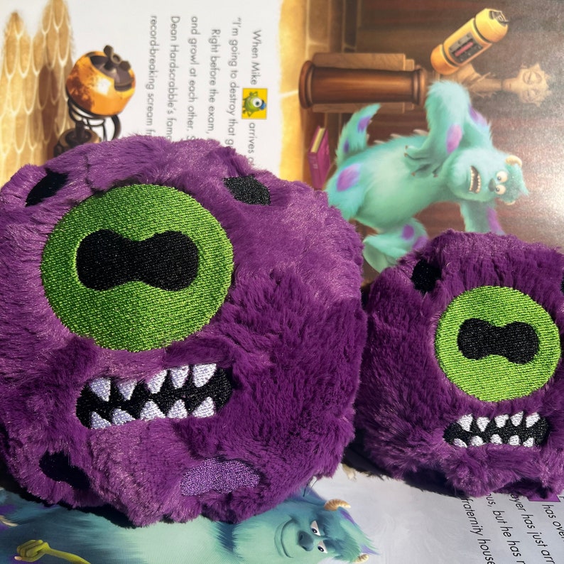 4 Inch ROTO Plushiepurple Monsters at Work Furry Pet - Etsy