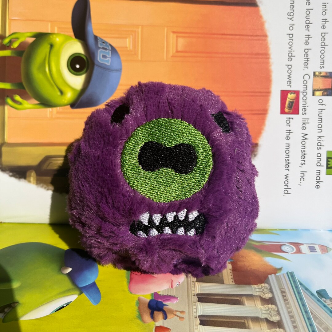 4 Inch ROTO Plushiepurple Monsters at Work Furry Pet - Etsy