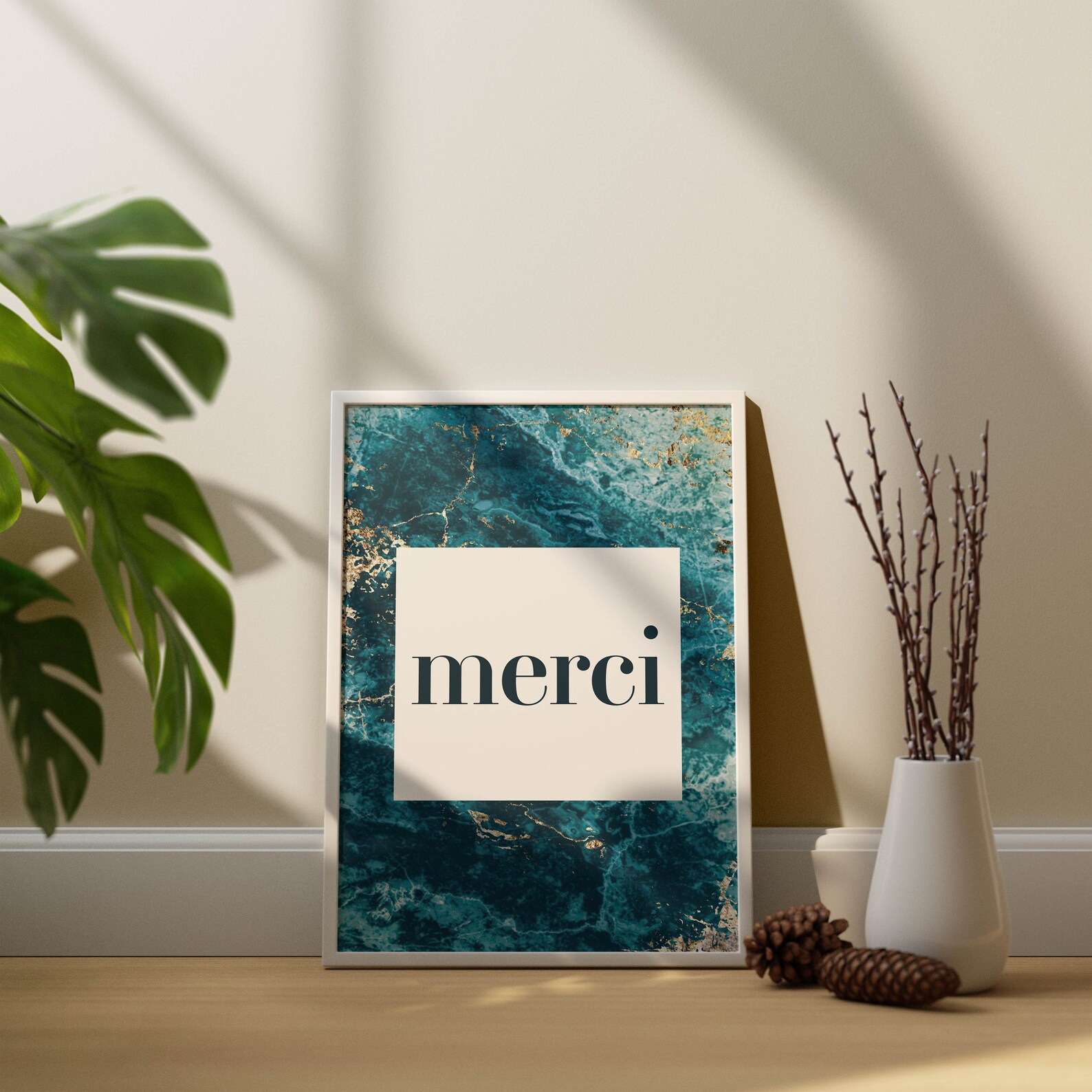 Merci Wall Art Print Home or Office Wall Art Printable - Etsy