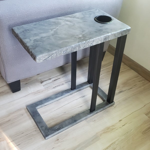 Marble C Table - Etsy