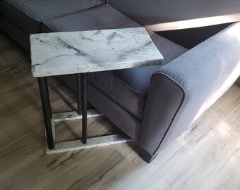 Marble C Table - Etsy