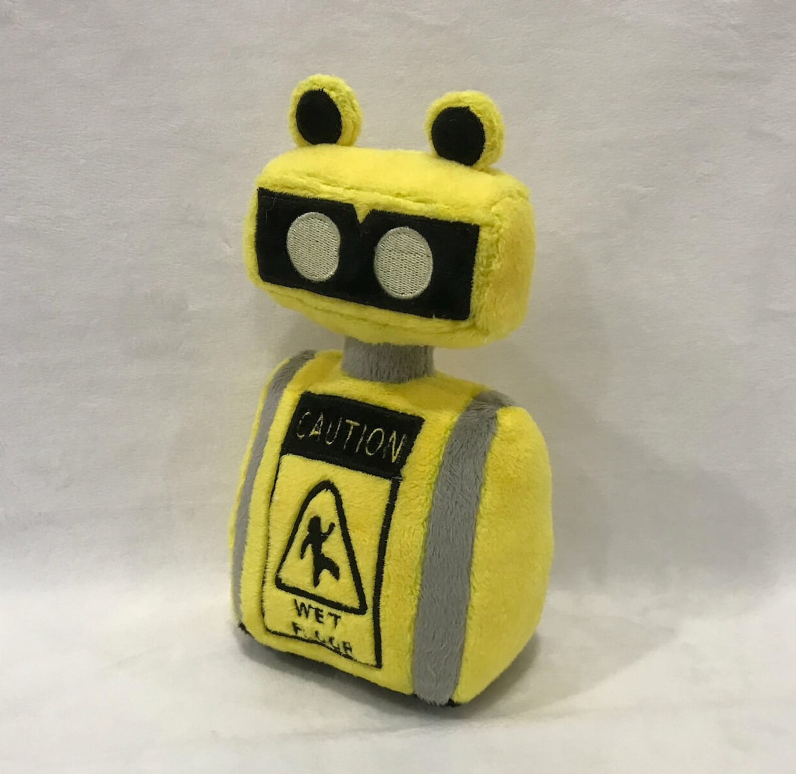 Wet Floor Bot Plush – FNAF Security Breach Custom Plush (UNOFFICIAL ...