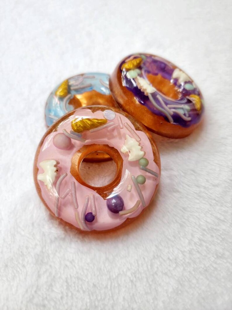 Unicorn Donuts 12 Pack Assorted Dozen Resin Doughnuts/ Resin - Etsy