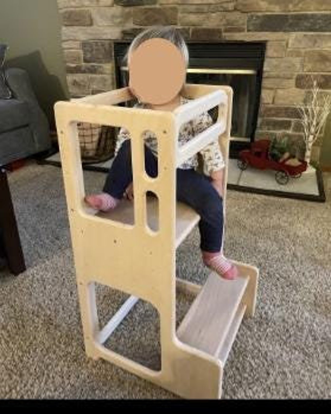 Kitchen Toddler Helping Stand - CNC Plans - Digital Vcarve Files and ...