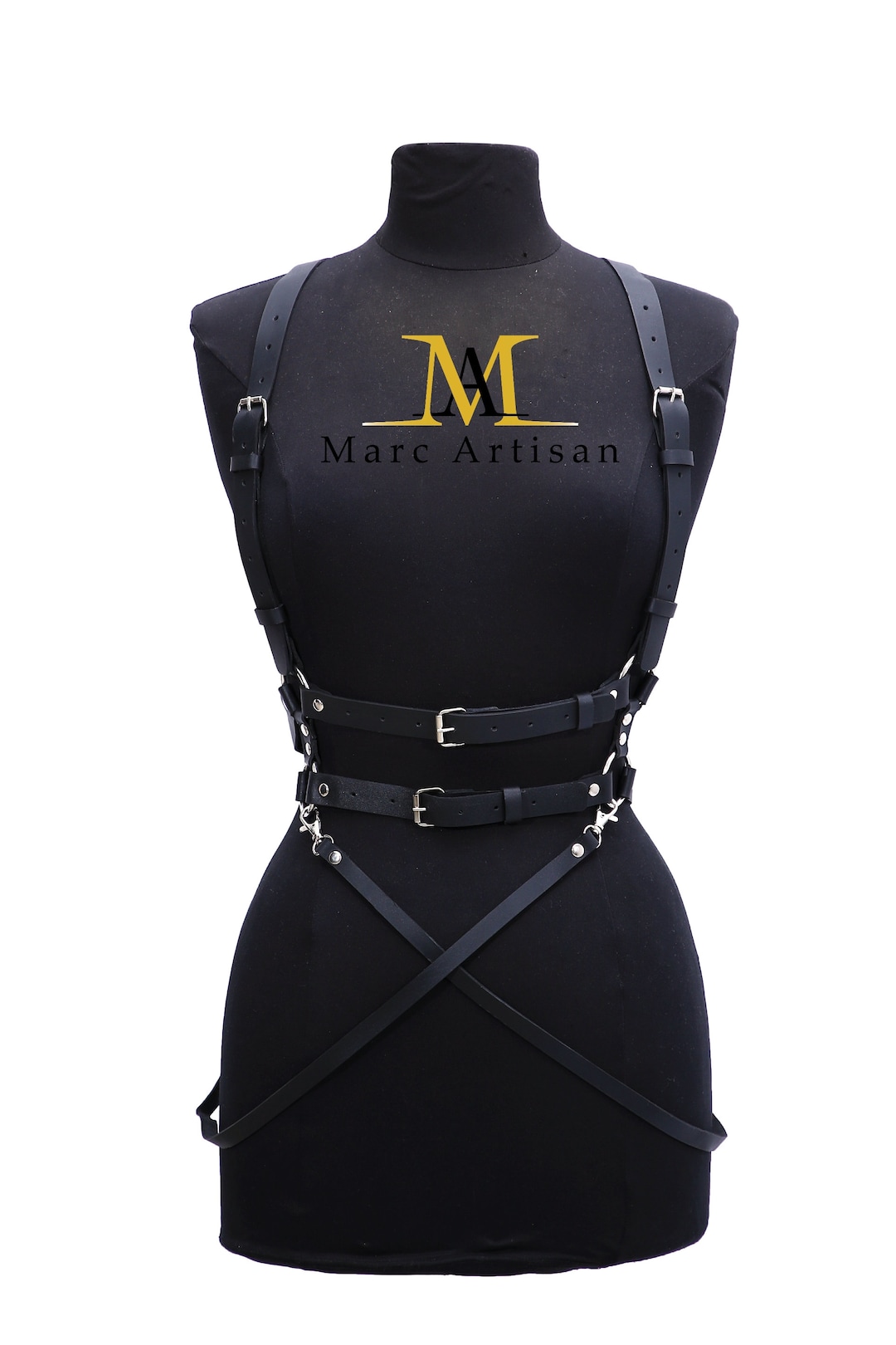 Women's Leather Harness O Ring Harness BDSM Body Cage - Etsy