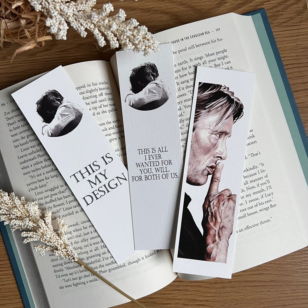 Hannibal Bookmarks - as Set or Individually - Etsy