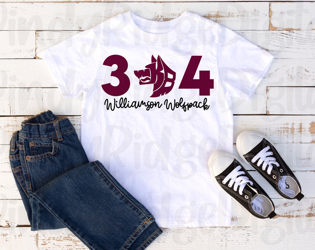 Williamson Wolfpack Area Code 304 PNG File for Sublimation - Etsy