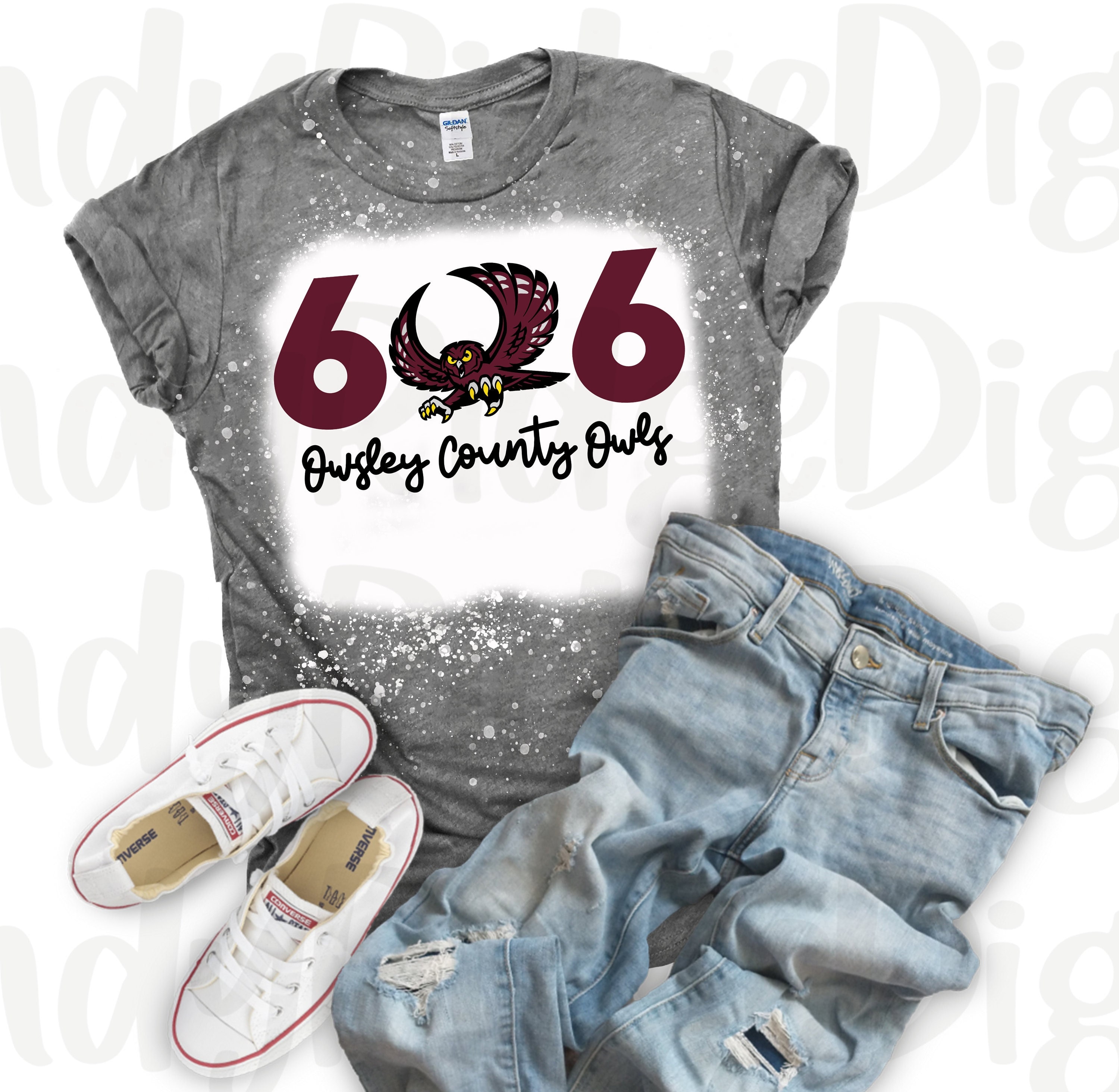 Owsley County Owls Area Code 606 PNG File for Sublimation - Etsy