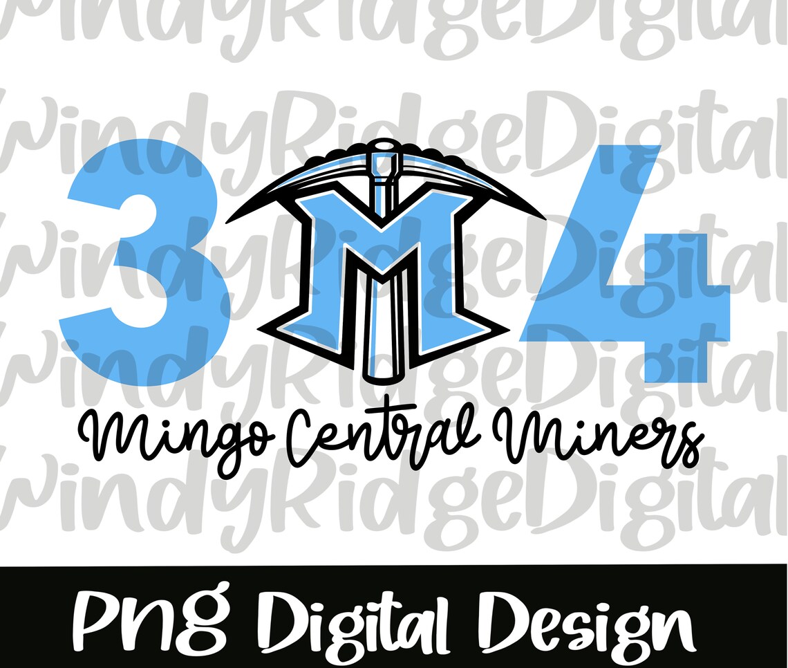 Mingo Central Miners Area Code 304 PNG File for Sublimation - Etsy