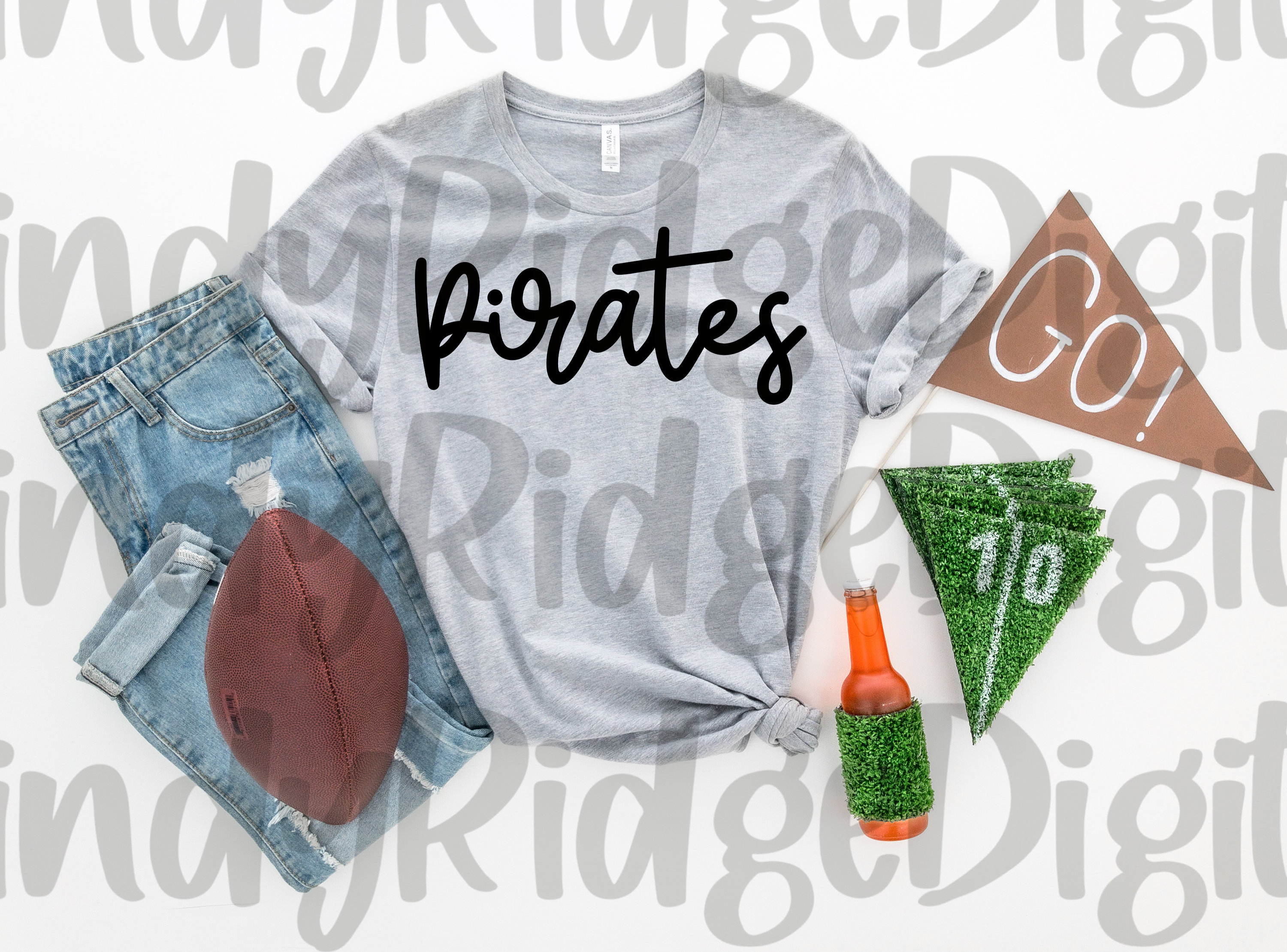 Pirates Mascot Hand-lettered Script PNG File for Sublimation - Etsy