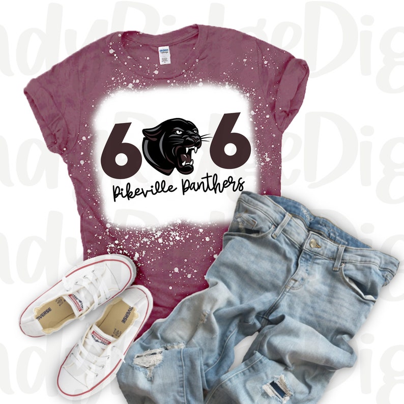 Pikeville Panthers Area Code 606 PNG File for Sublimation - Etsy