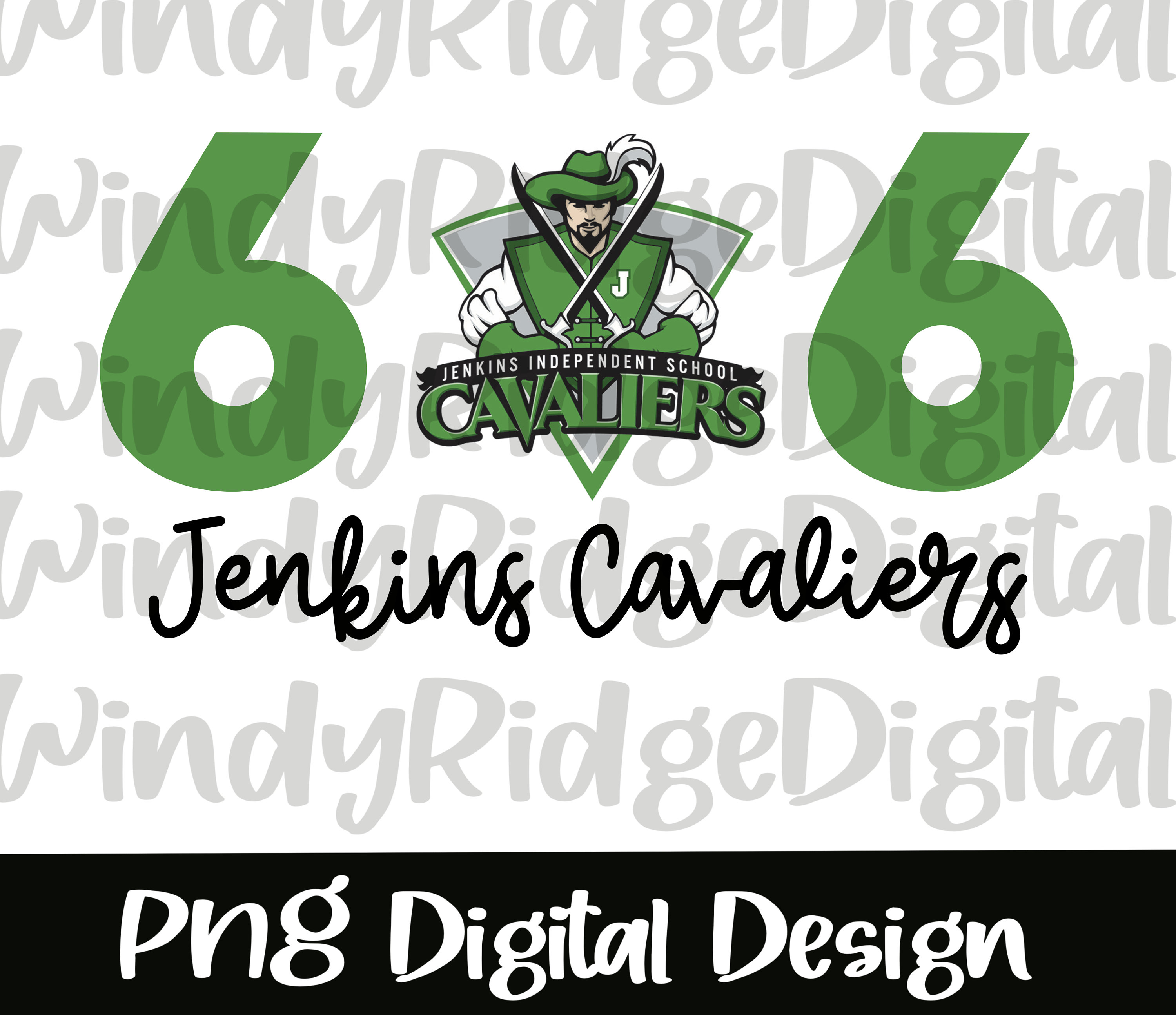 Jenkins Cavaliers 606 Area Code PNG File for Sublimation - Etsy