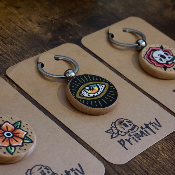 Tattoo Keychains - Etsy