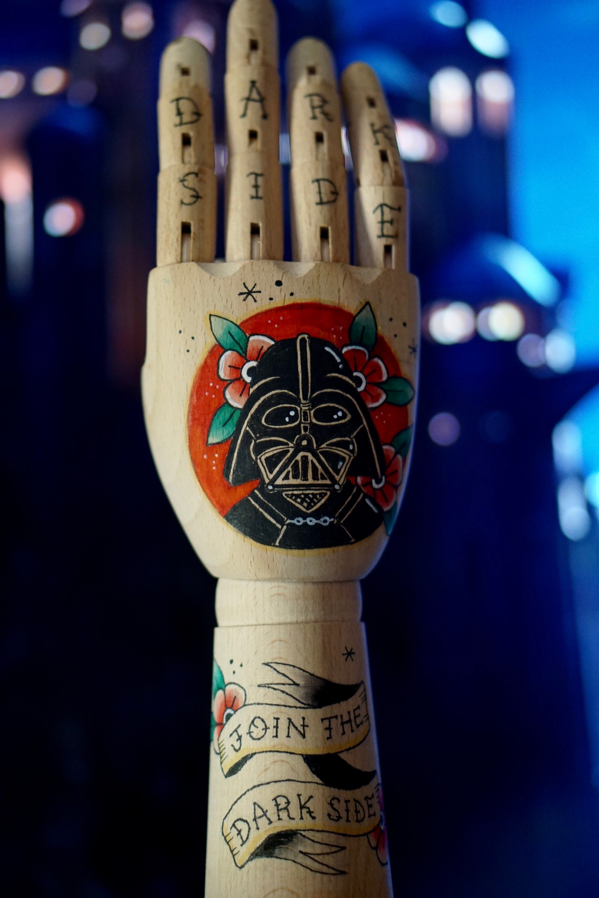 Darth Vader Hand Tattoo