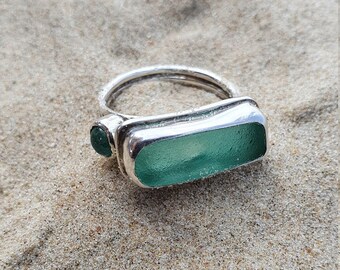 Sea Green Ring | Etsy