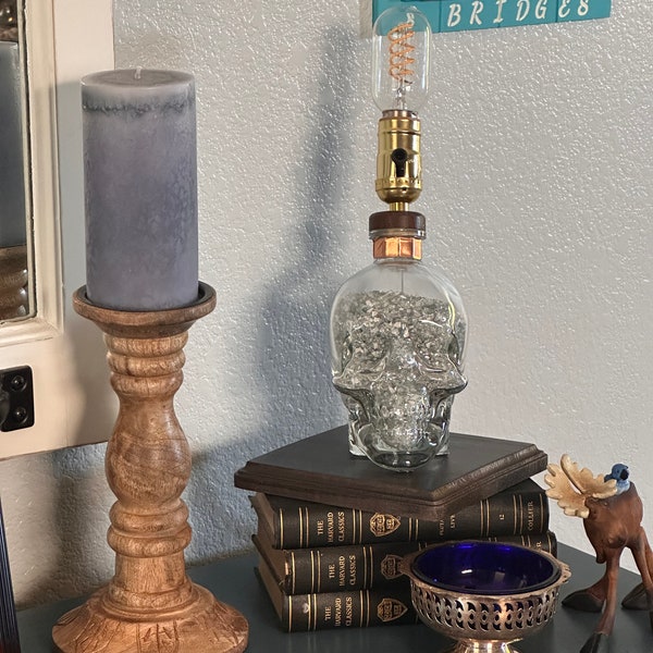 Skull Lamp - Etsy