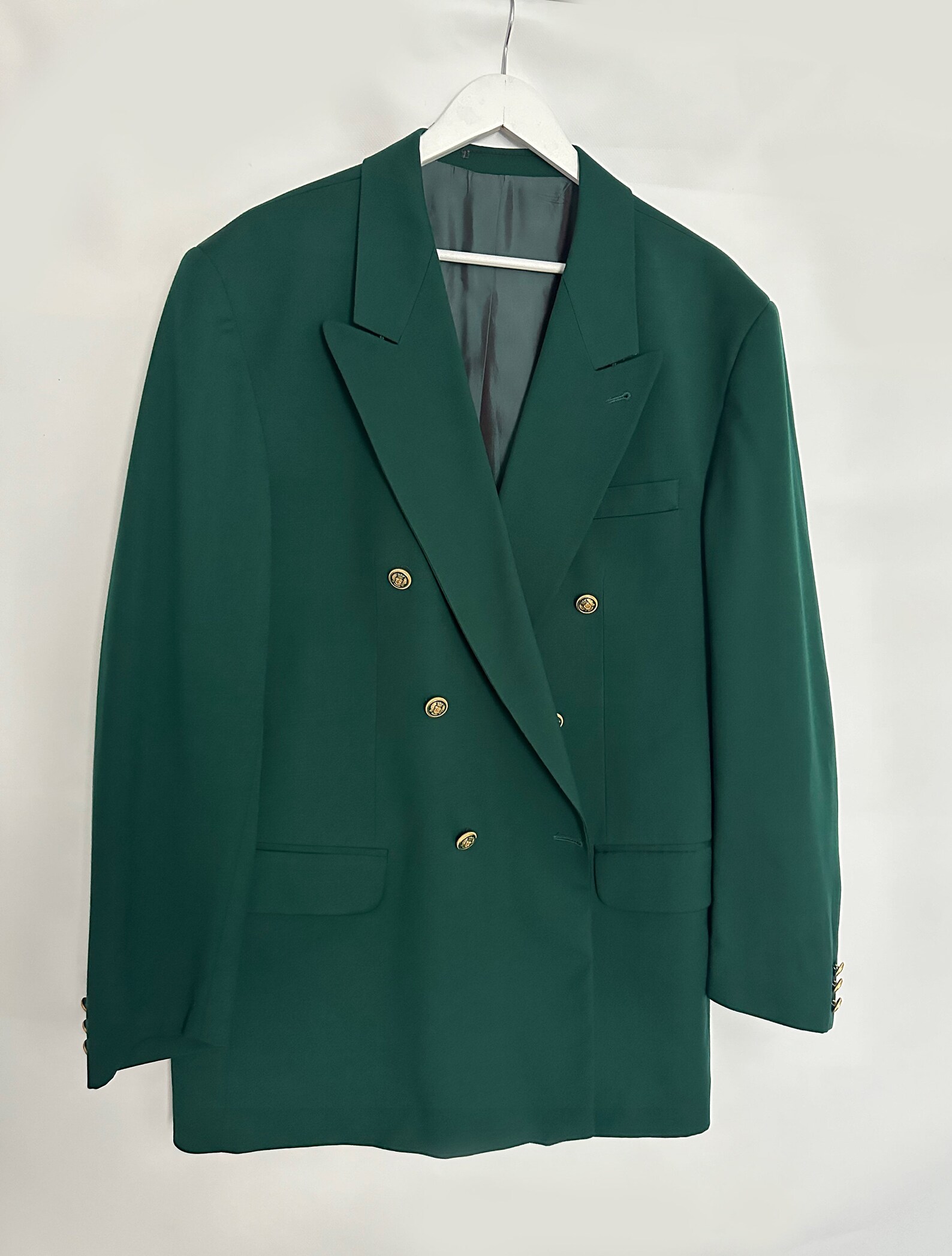 Vintage Emerald Green Jacket - Etsy