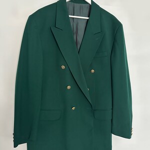 Vintage Emerald Green Jacket - Etsy