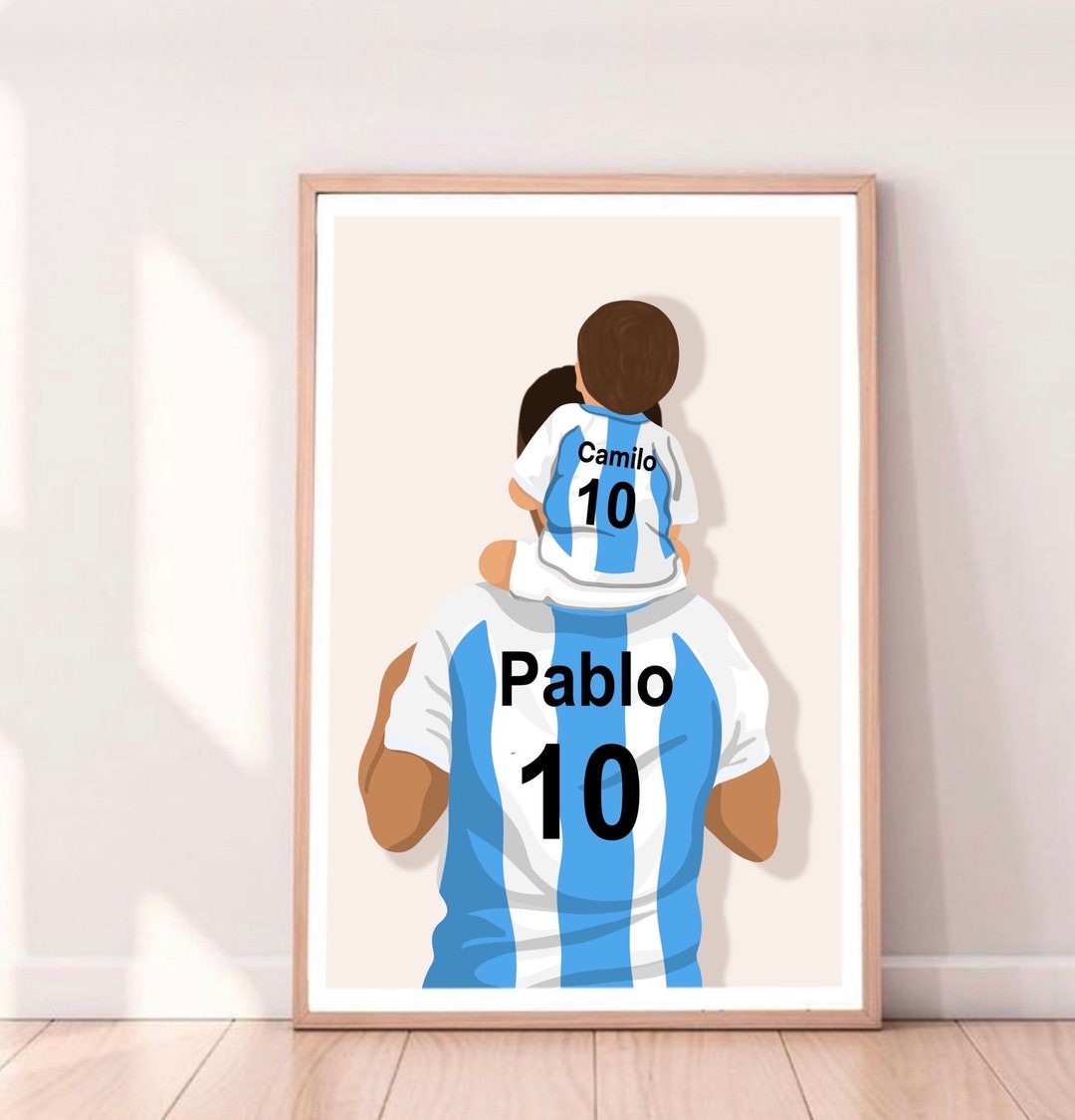 Personalized Football Gift, Custom Football Poster, Football Fan ...