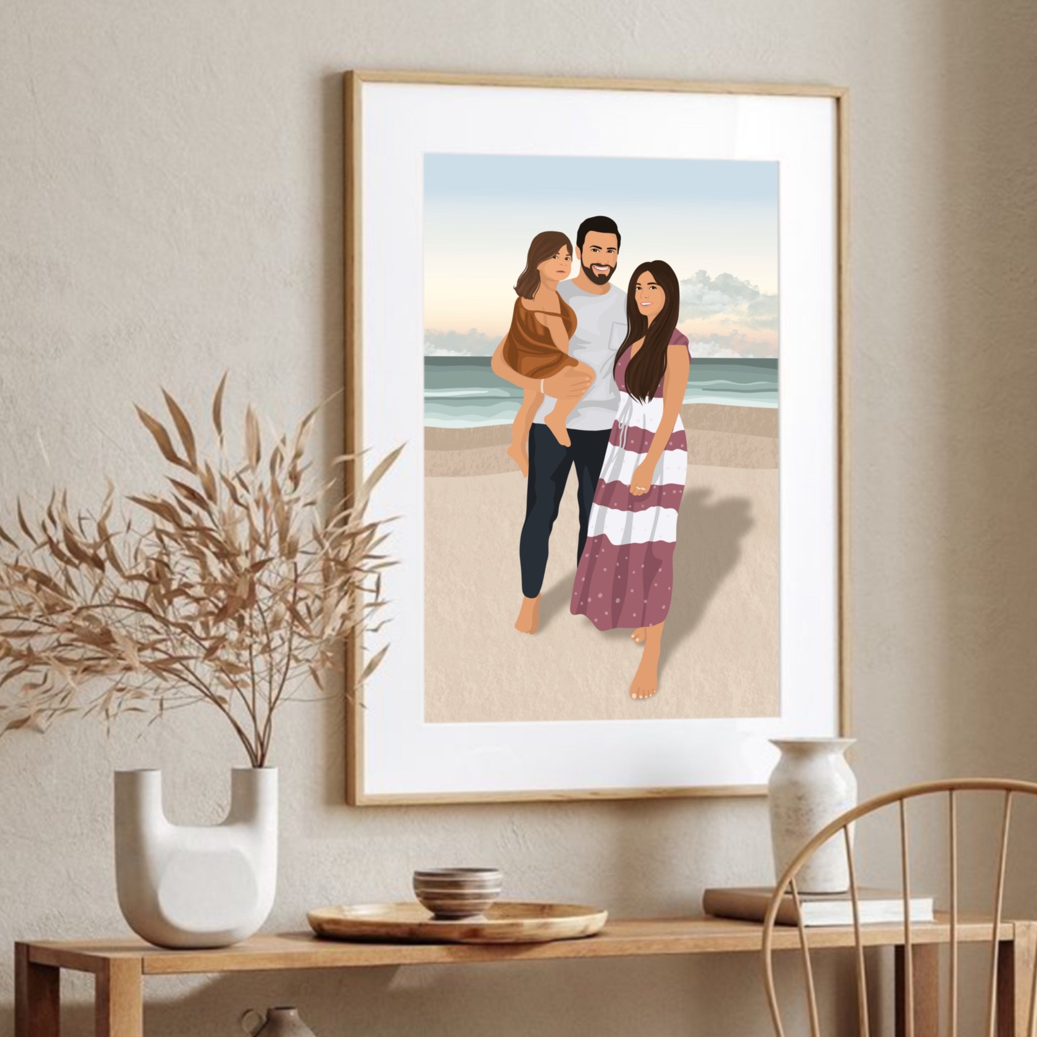 Detailled Digital Custom Illustration Personalised - Etsy UK
