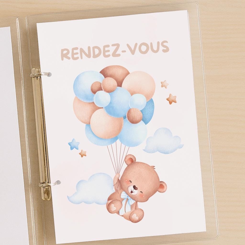 Printable Pregnancy Tracker Binder – 14 Pastel PDF Pages | Maternity ...