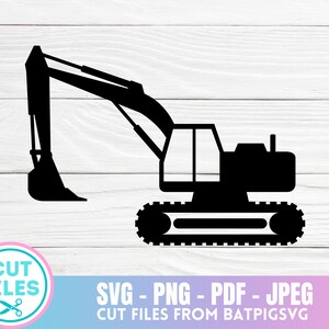 Excavator SVG, Excavation, Demolition, Digital Download, Instant ...