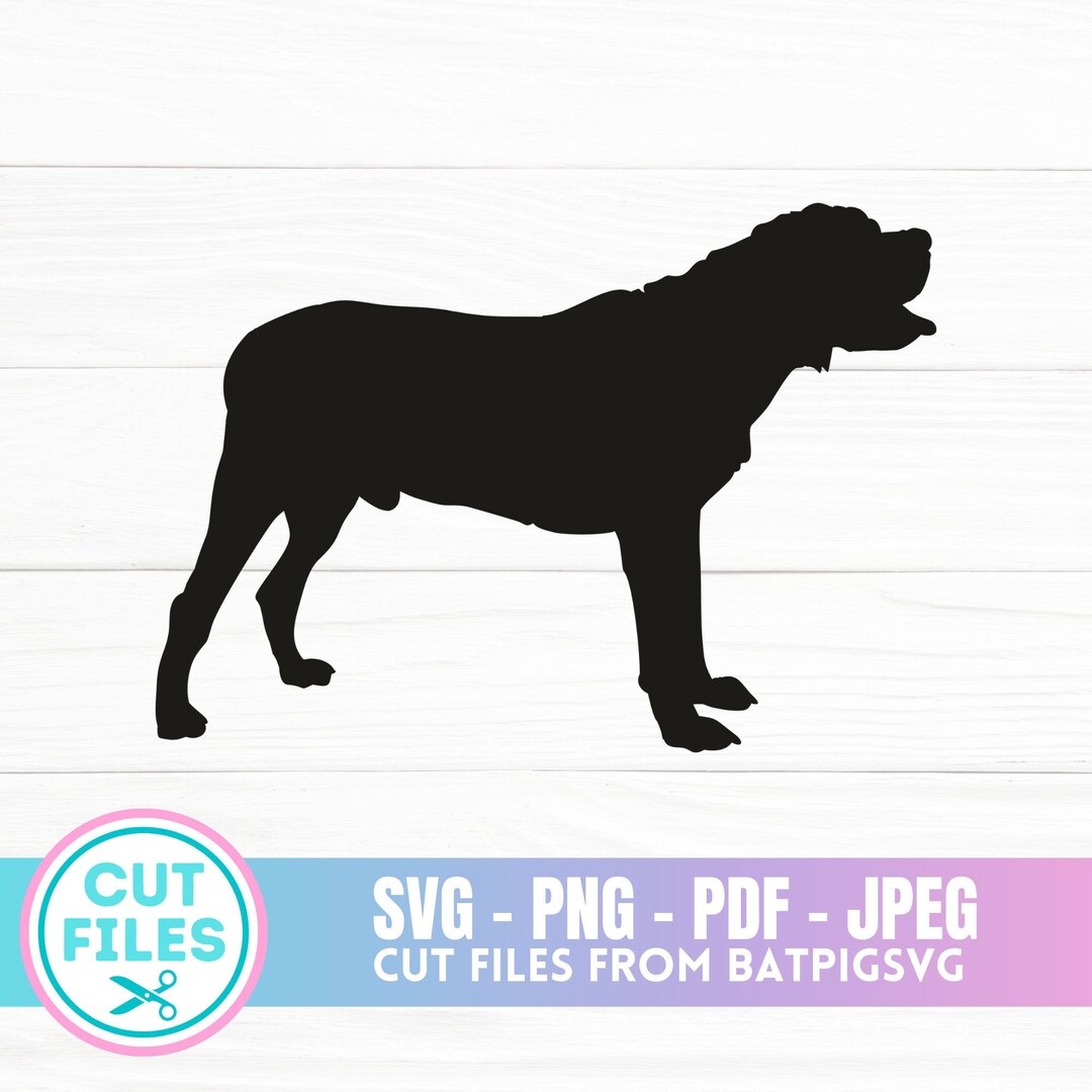 Mastiff, Mastiff SVG, Dog Svg, Dog Silhouette, Dog Mom, Dog Dad, Cricut ...
