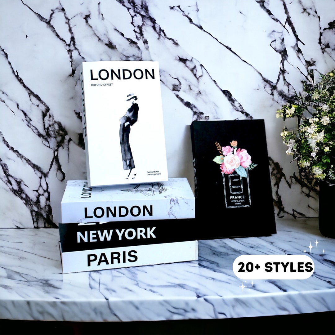 Modern Simulation Books Decorations, Home Luxury Coffee Table Books ...