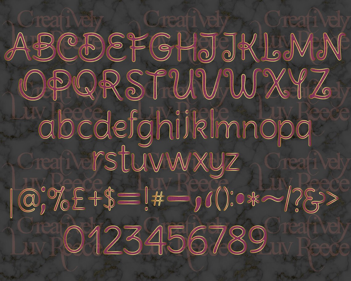 Purple Glitter Alphabet Clip Art Glitter Letters Alphabet Clipart ...