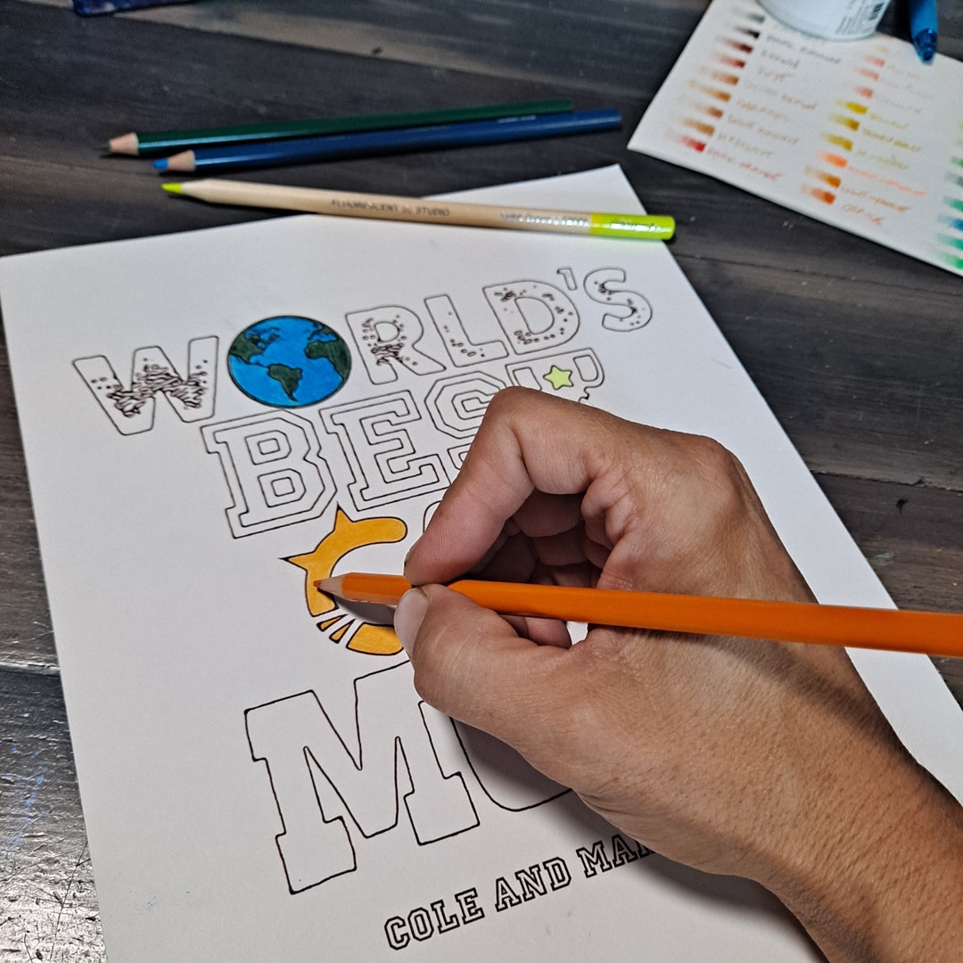 NEW COLORING PAGES (5 Pack)! Cole and Marmalade Family - "cam Fam ...