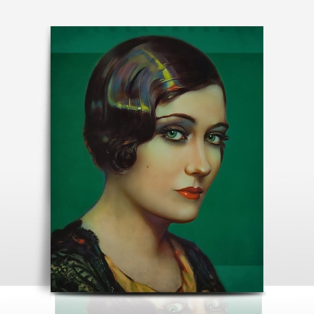 Gloria Swanson Print Motion Picture Magazine 1926 Cover by Marland ...