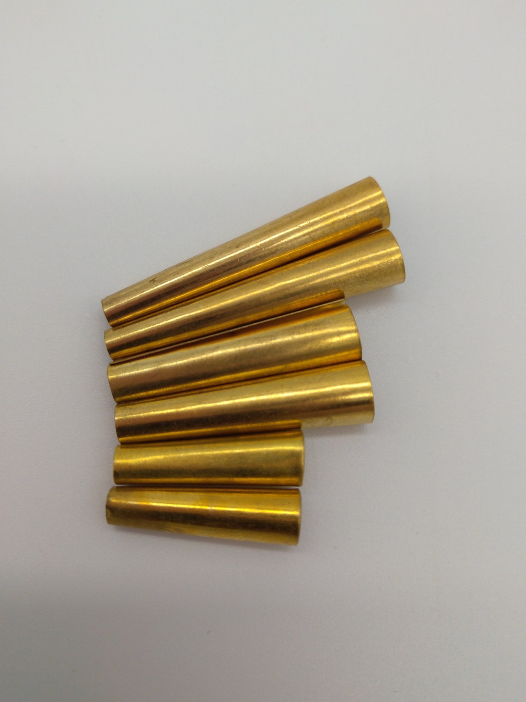 Tin Cones Brass Coated 3/4", 1", 1 1/4" for Decoration, Regalia ...