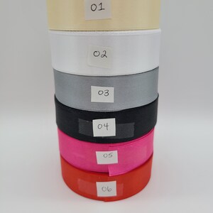 25mm 1 Satin Ribbon Single Face 1 5 0r 10 Yards 36 - Etsy Canada