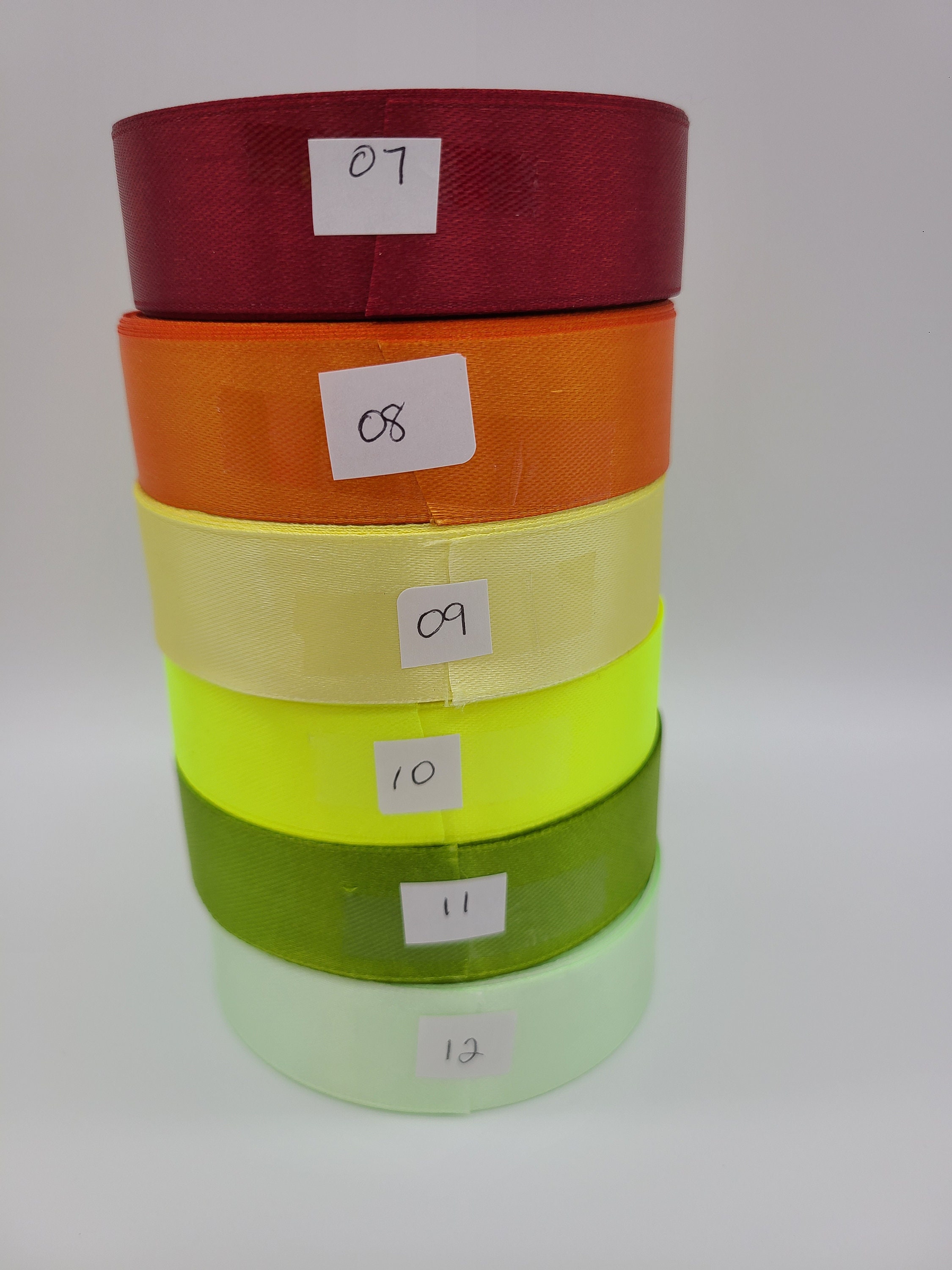 25mm 1 Satin Ribbon Single Face 1 5 0r 10 Yards 36 - Etsy Canada