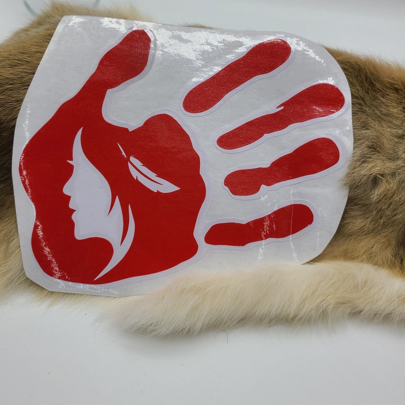 Native Red Hand - Etsy