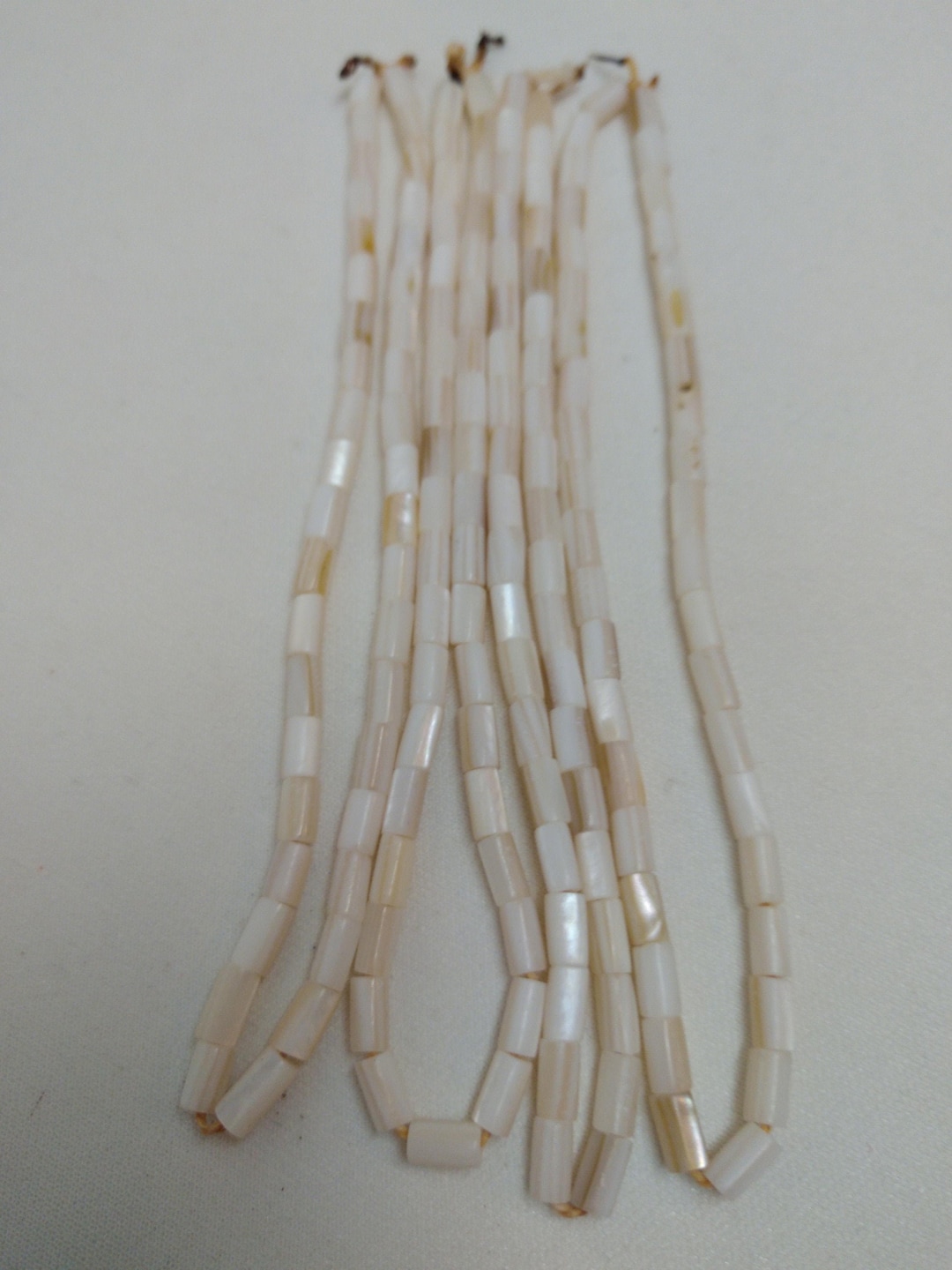 White Shell Wampum Bead, Hand Crafted, Jewelry, Earrings, Regalia ...