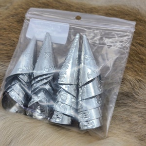 Jingle Cones, for Indigenous Jingle Dresses, Regalia, Gold, Silver, and ...