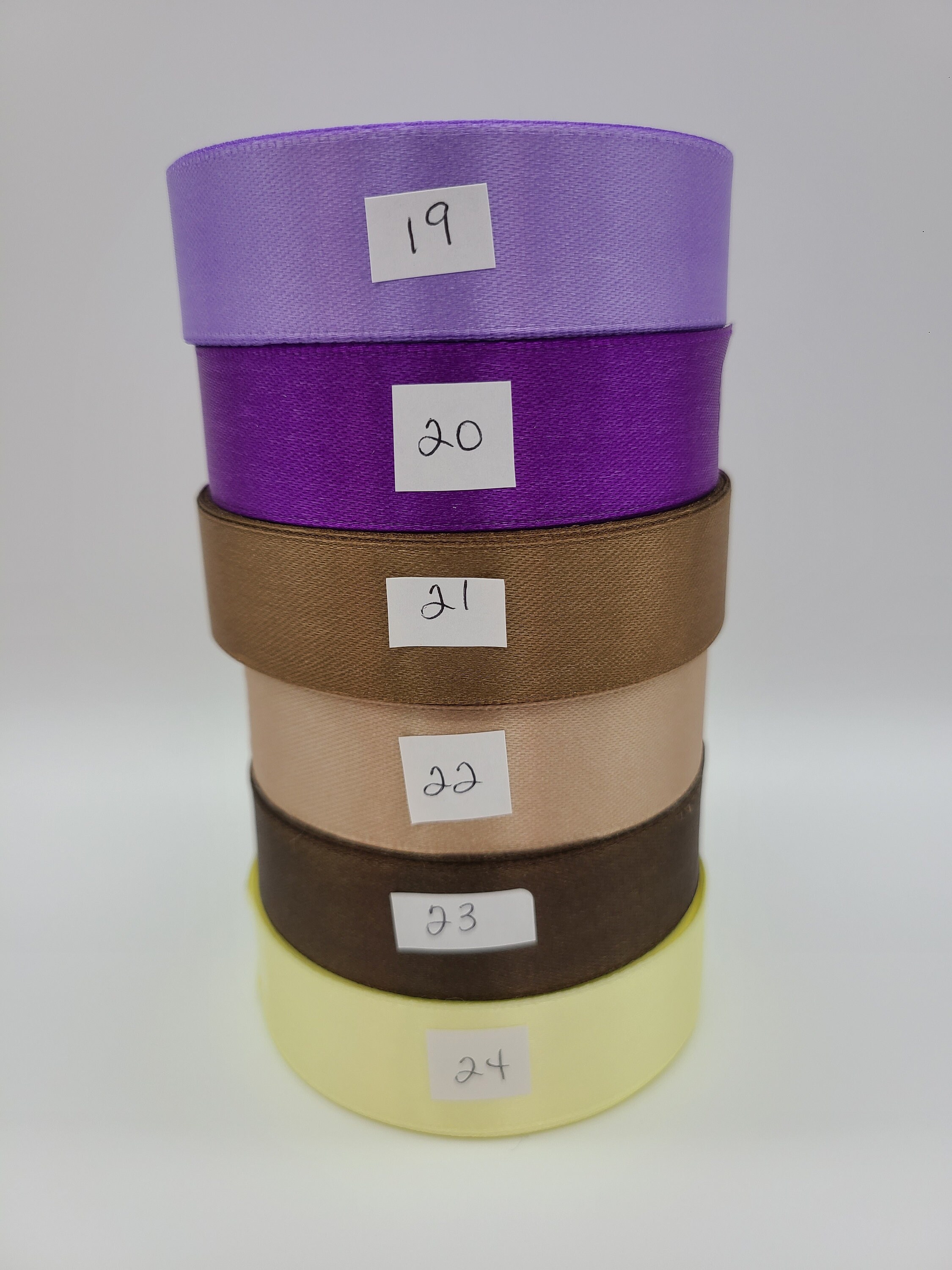25mm 1 Satin Ribbon Single Face 1 5 0r 10 Yards 36 - Etsy Canada