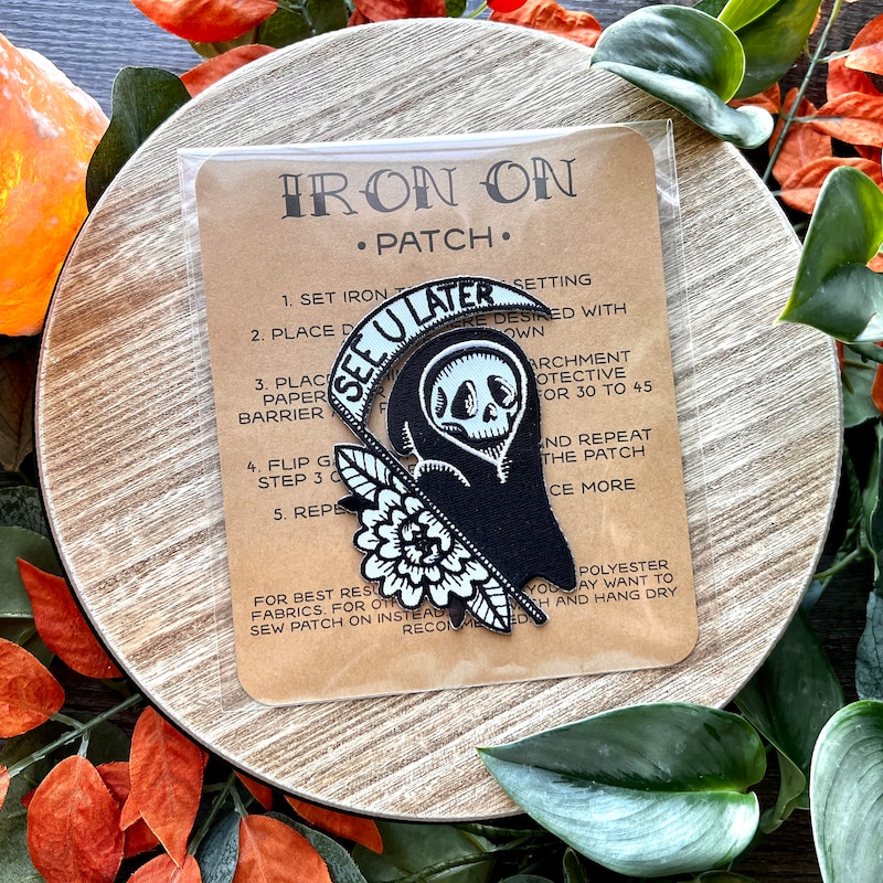 Reaper Patches - Etsy