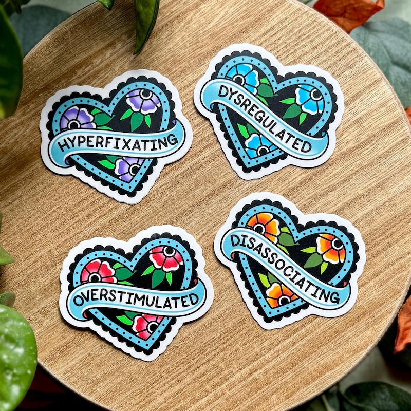 Disassociation Stickers - Etsy