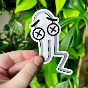 RIP Clippy Water Resistant Sticker - Etsy