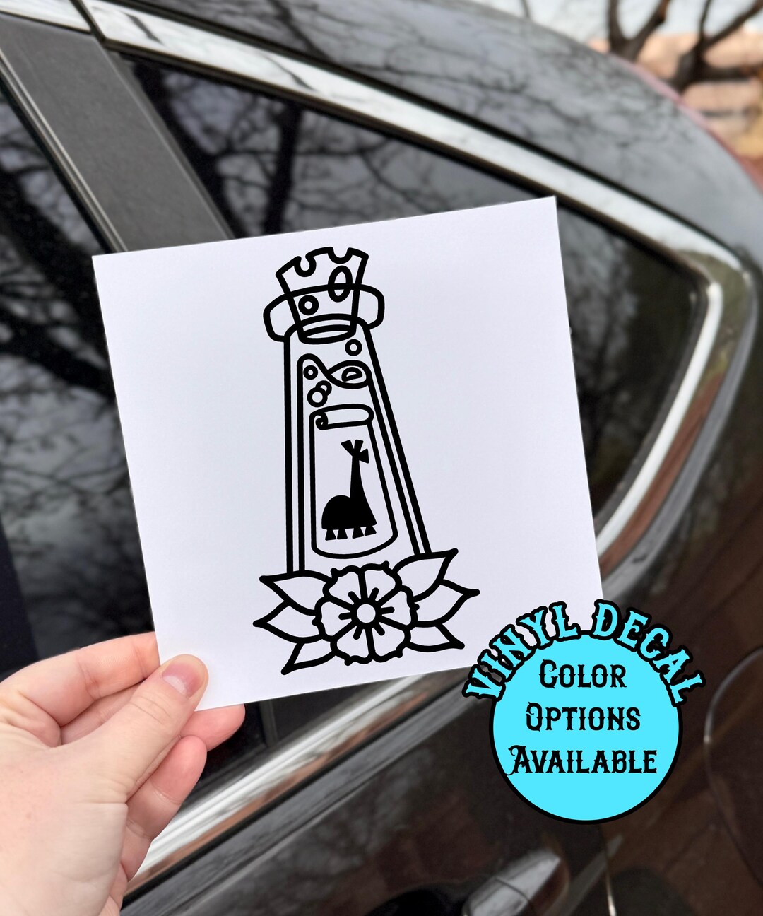 Extract of Llama Vinyl Decal, Large 5" Decal, Permanent Vinyl, Color ...