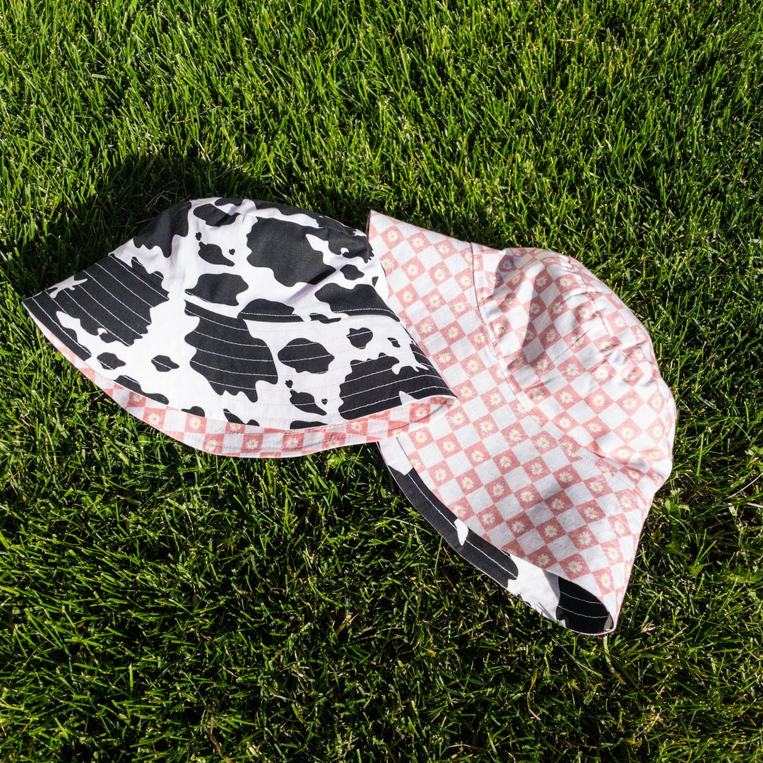 Customizable 2-in-1 Summer Bucket Hat, Handmade Sun Hats in 4 Sizes ...