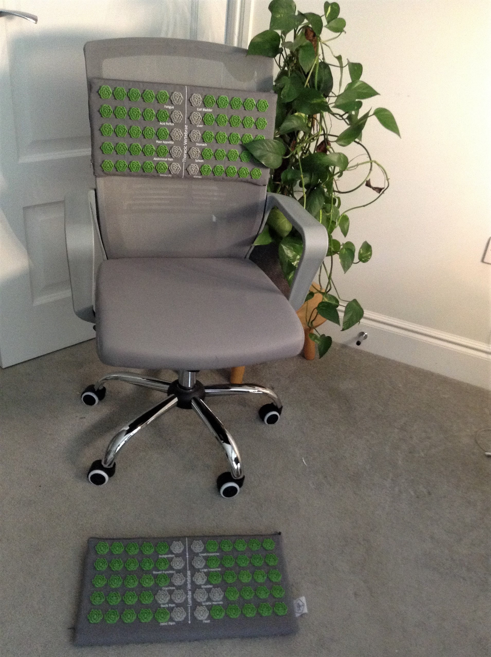 3fach Akupressur Matte / Nagelbett / Shakti Matte - Etsy.de