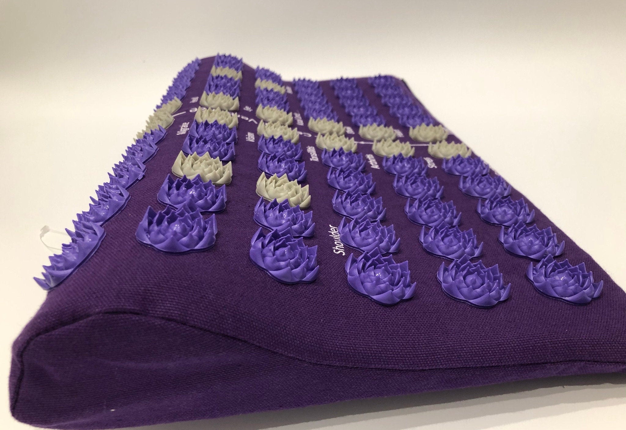 3fach Akupressur Matte / Nagelbett / Shakti Matte - Etsy.de