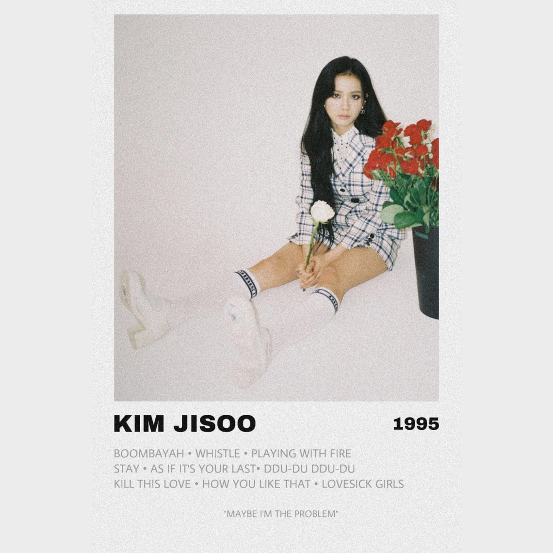 Blackpink Jisoo Movie Poster Print | Etsy